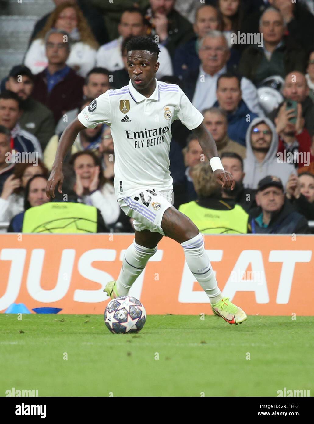 Vin’cius Jœnior of Real Madrid during the UEFA Champions League ...