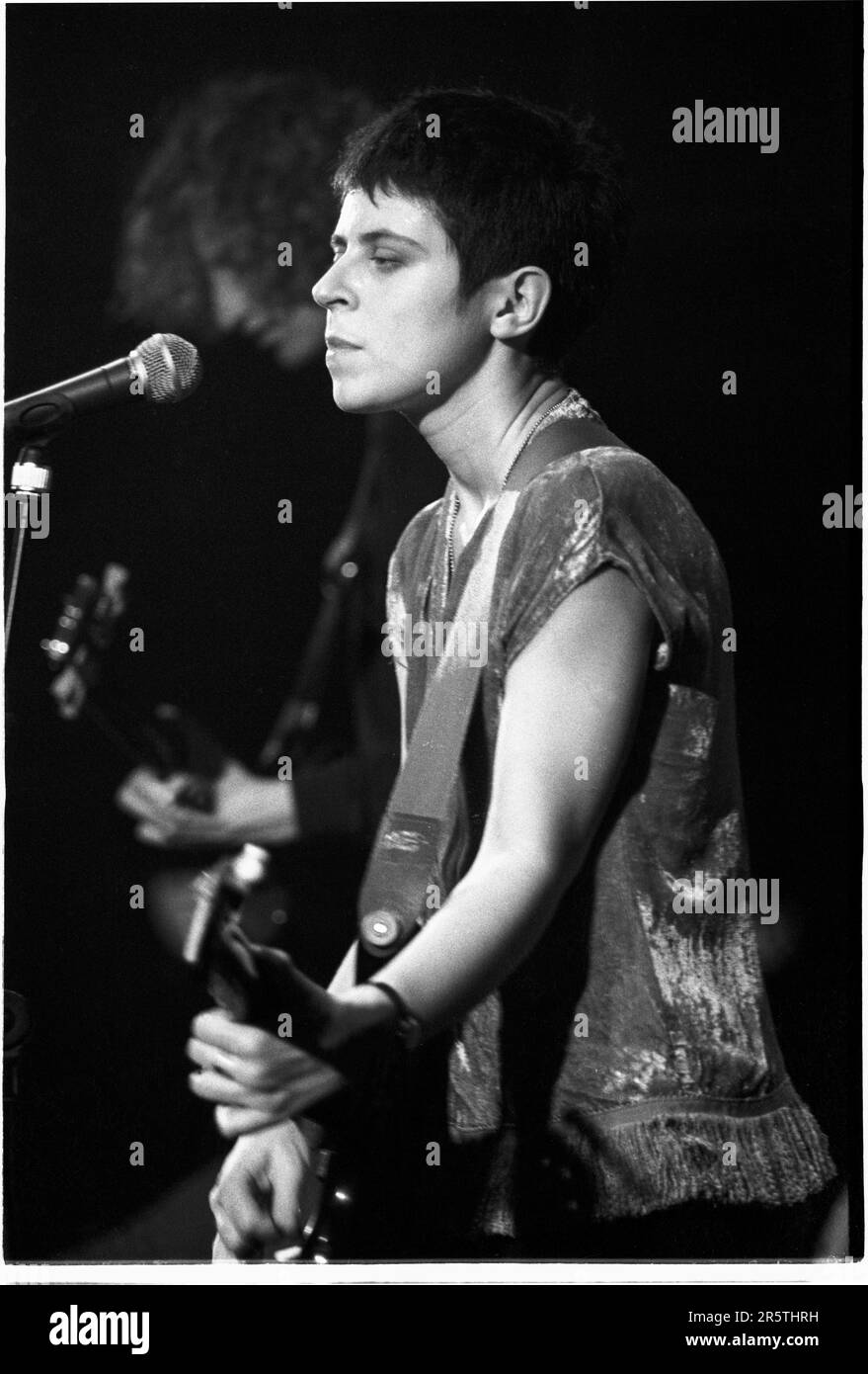 BLEACH, CONCERT, 1992: The Ipswich band Bleach, singer Salli Carson ...