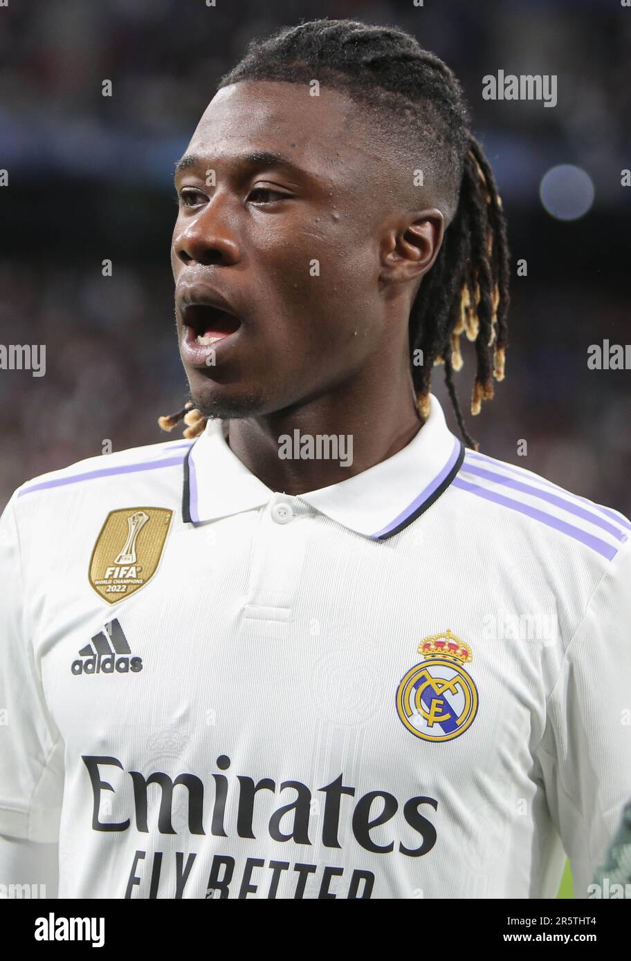 Eduardo Camavinga of Real Madrid during the UEFA Champions League ...