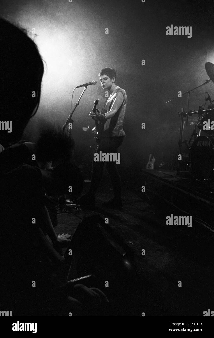 BLEACH, CONCERT, 1992: The Ipswich band Bleach, singer Salli Carson ...