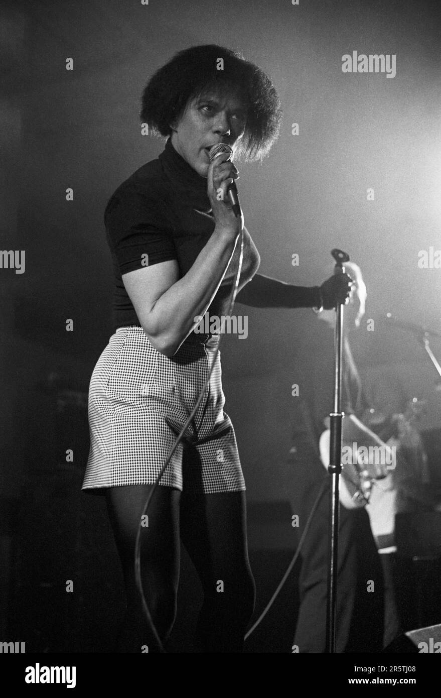 Pauline Black from The Selecter playing live at Cardiff University on 1 ...