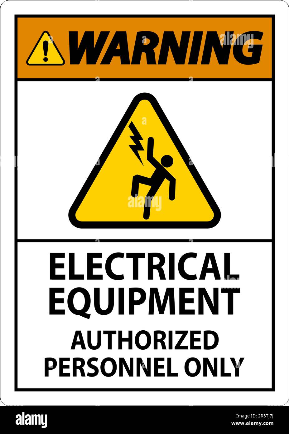 Authorized Personnel Only Label