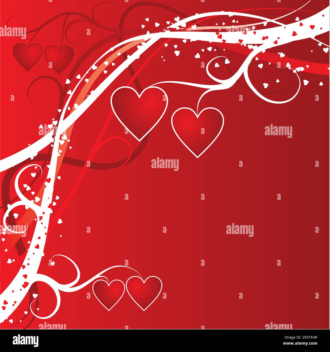 Valentine background, vector illustration Stock Vector Image & Art - Alamy