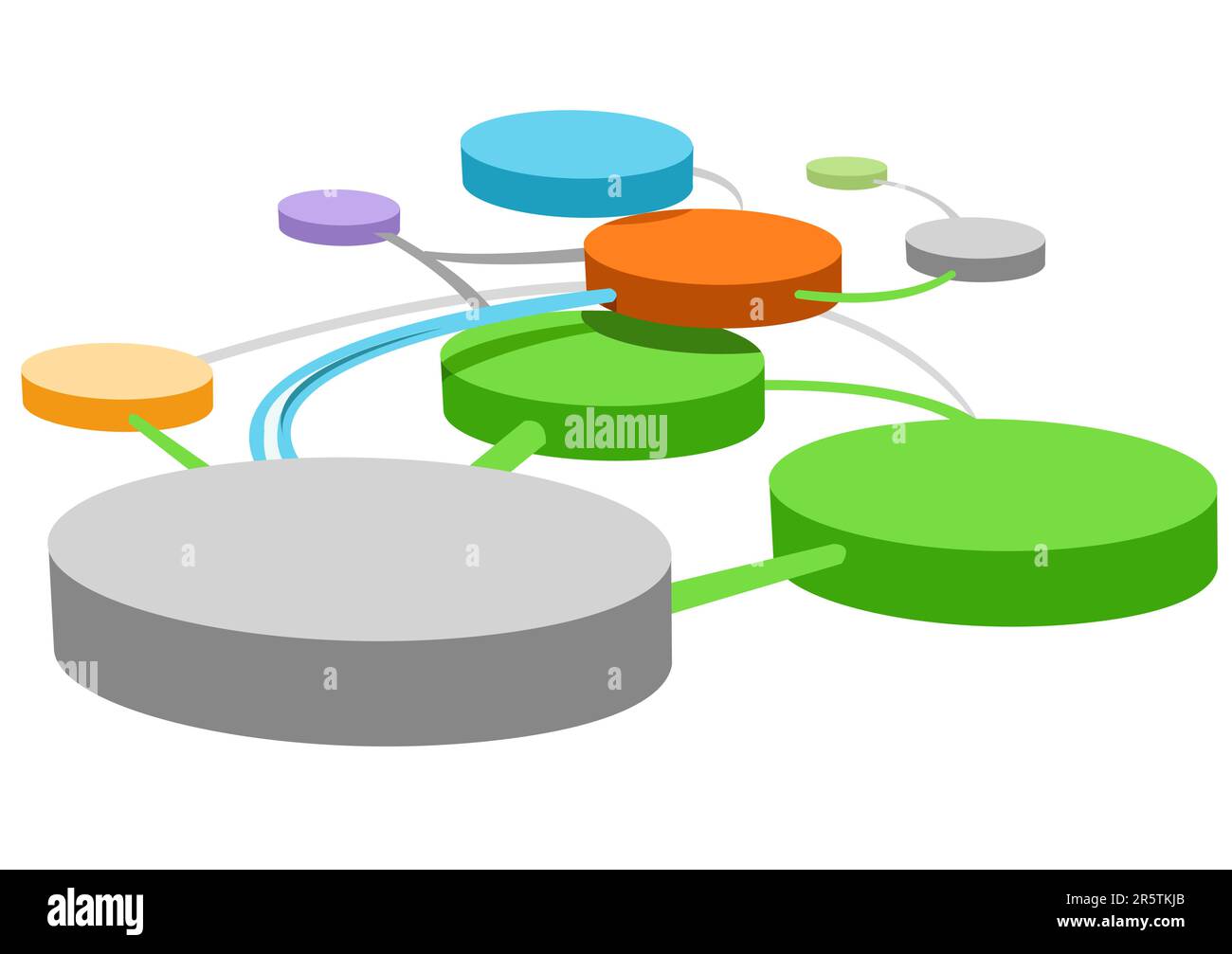 Connected schemes for various projects Stock Vector Image & Art - Alamy