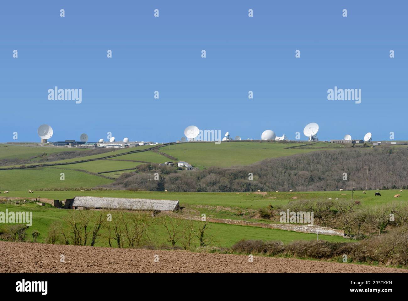GCHQ Bude Satellite Listening Station (Government Communications ...