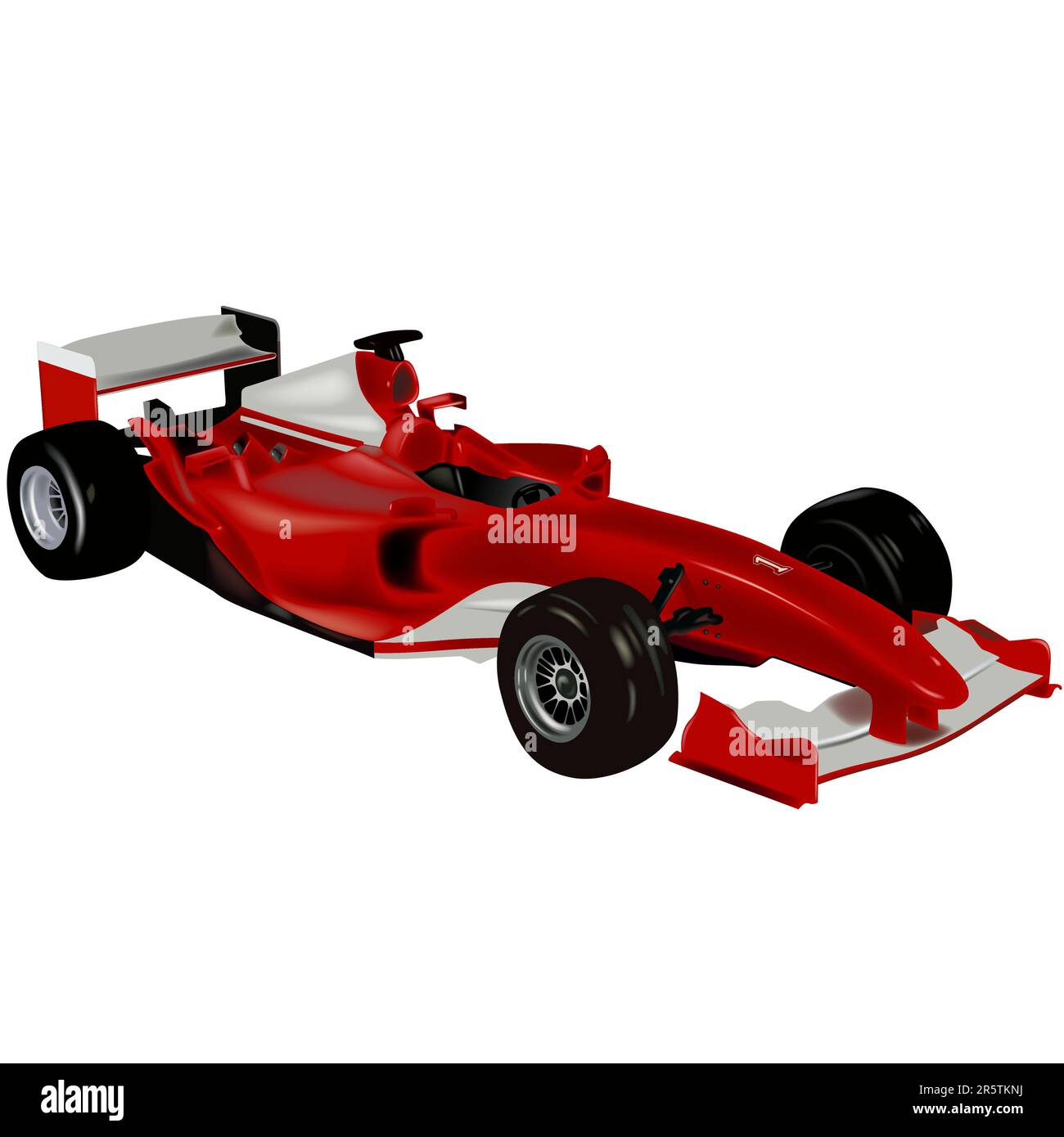 Ferrari F2004 - High detailed and coloured vector illustration Stock ...