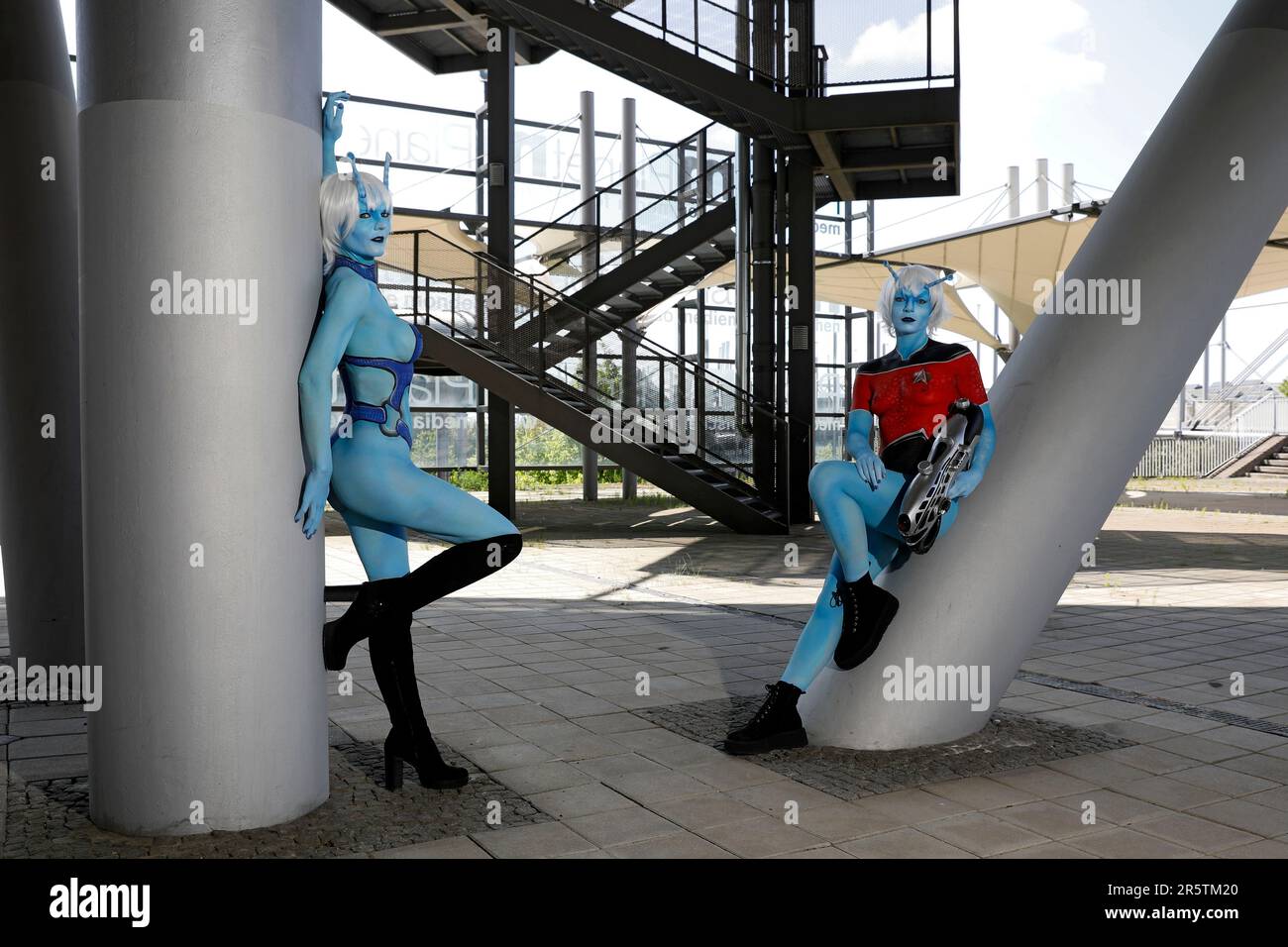GEEK ART - Bodypainting and Transformaking: Star Trek photoshootig with ...