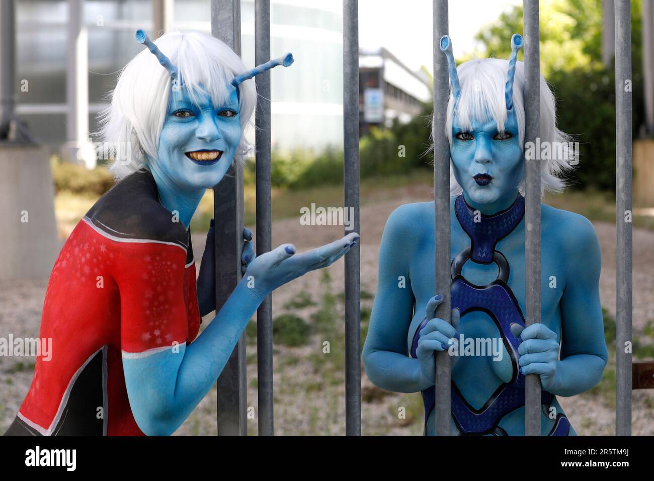 GEEK ART - Bodypainting and Transformaking: Star Trek photoshootig with ...