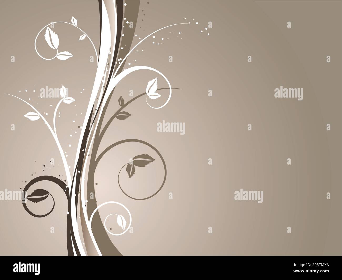 Abstract floral design Stock Vector Image & Art - Alamy