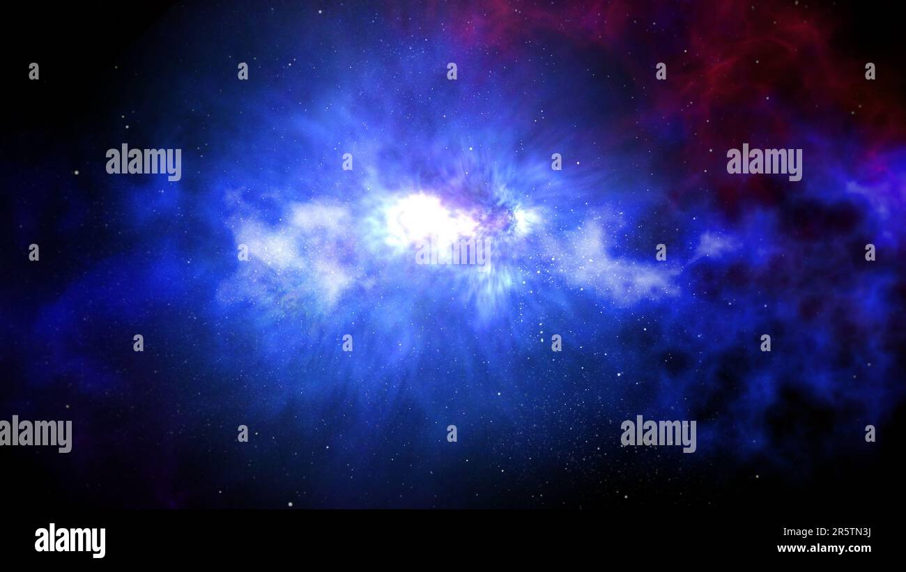 A spectacular celestial scene featuring the majestic Magellanic Cloud ...