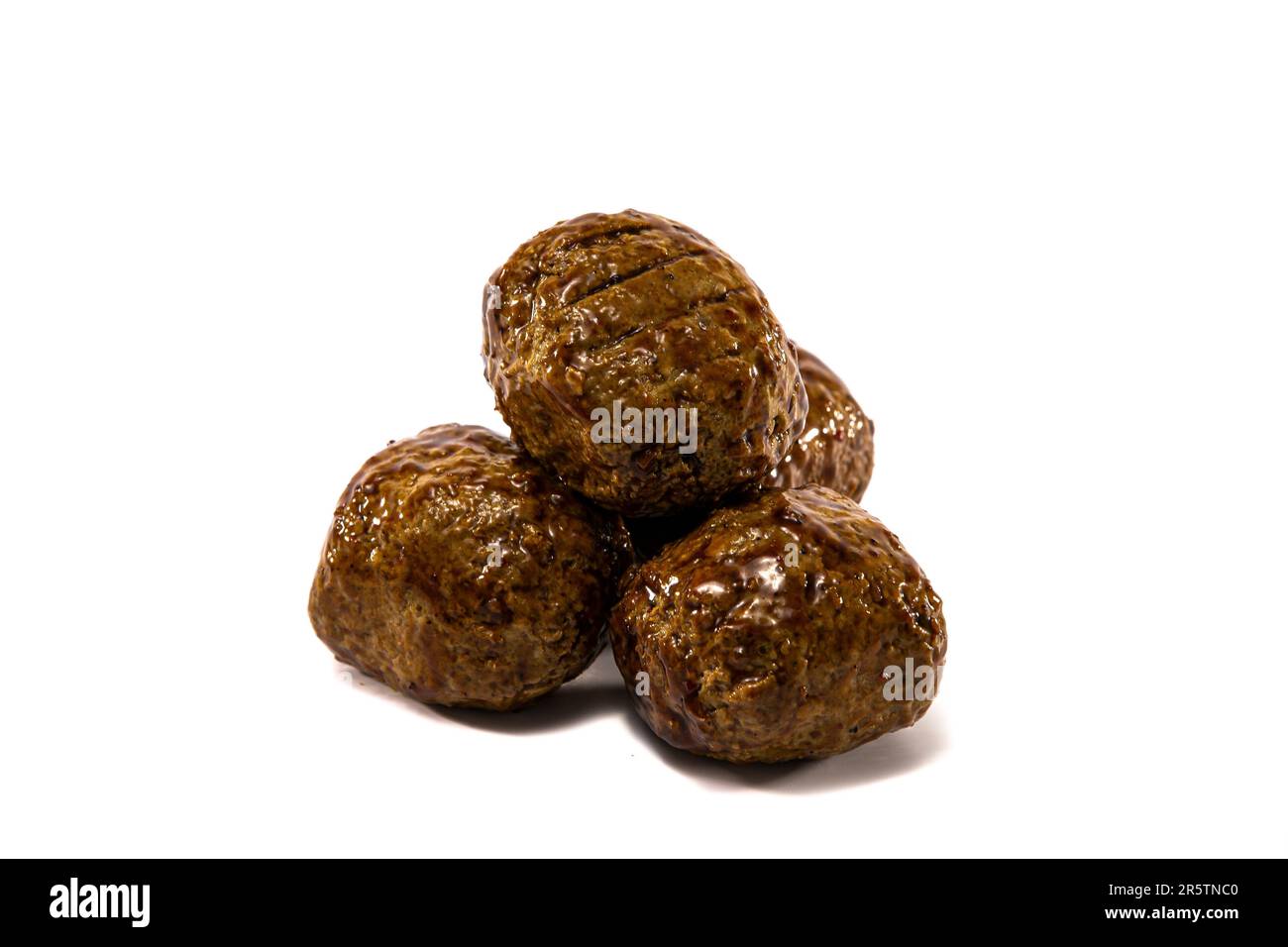 Dish freshly cooked meatballs hi-res stock photography and images - Alamy