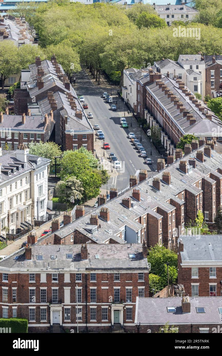 England brick terrace liverpool hi-res stock photography and images - Alamy