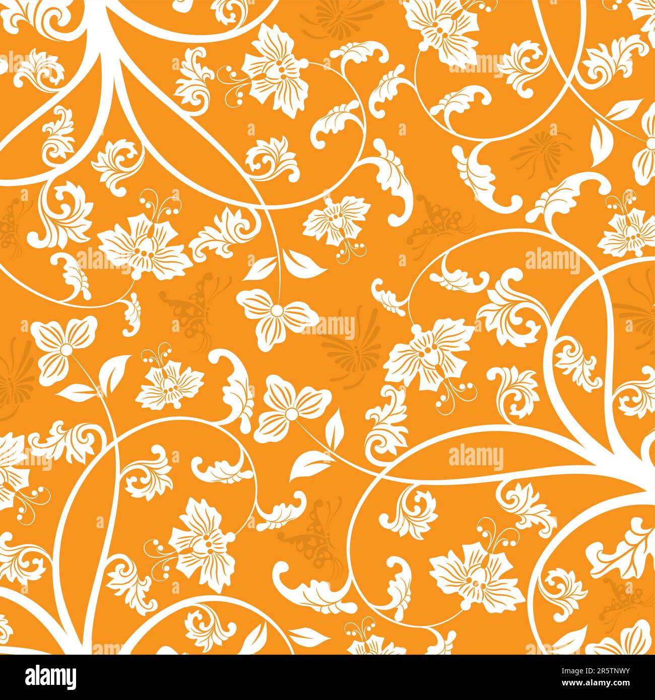 Floral pattern, vector illustration Stock Vector Image & Art - Alamy