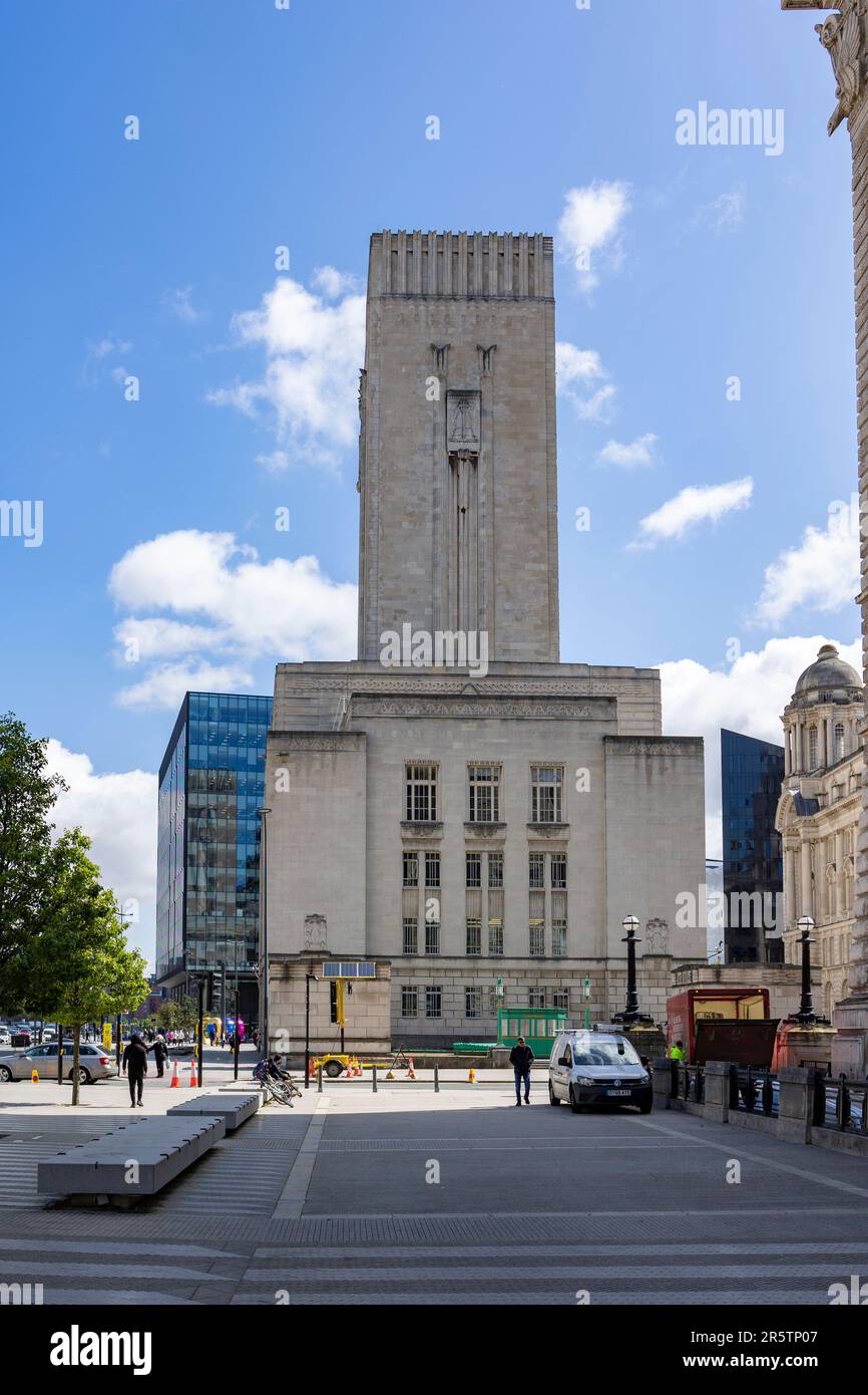 Liverpool, united kingdom May, 16, 2023 The Ornate Art Deco Building ...