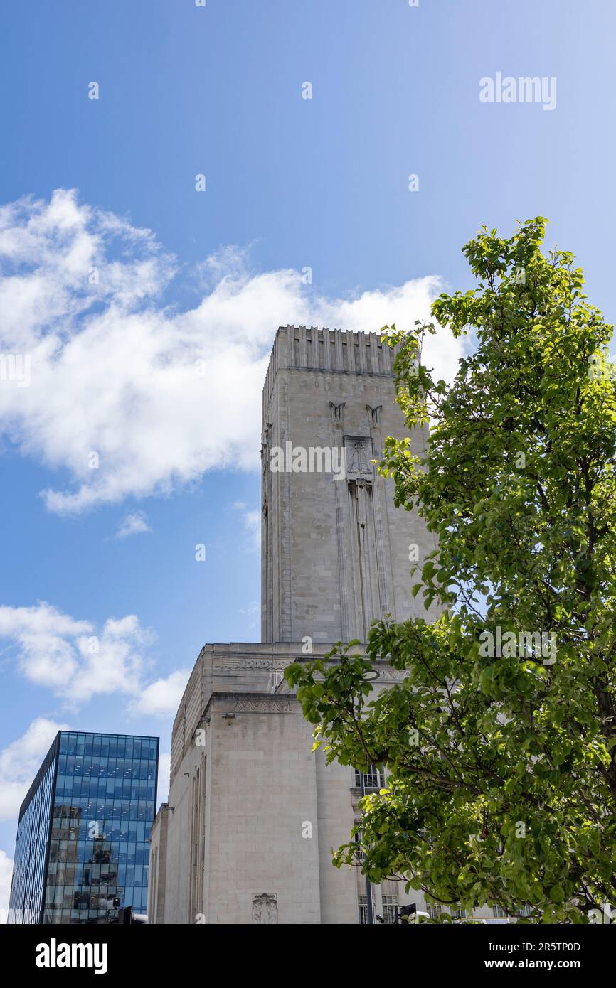 Liverpool, united kingdom May, 16, 2023 The Ornate Art Deco Building ...