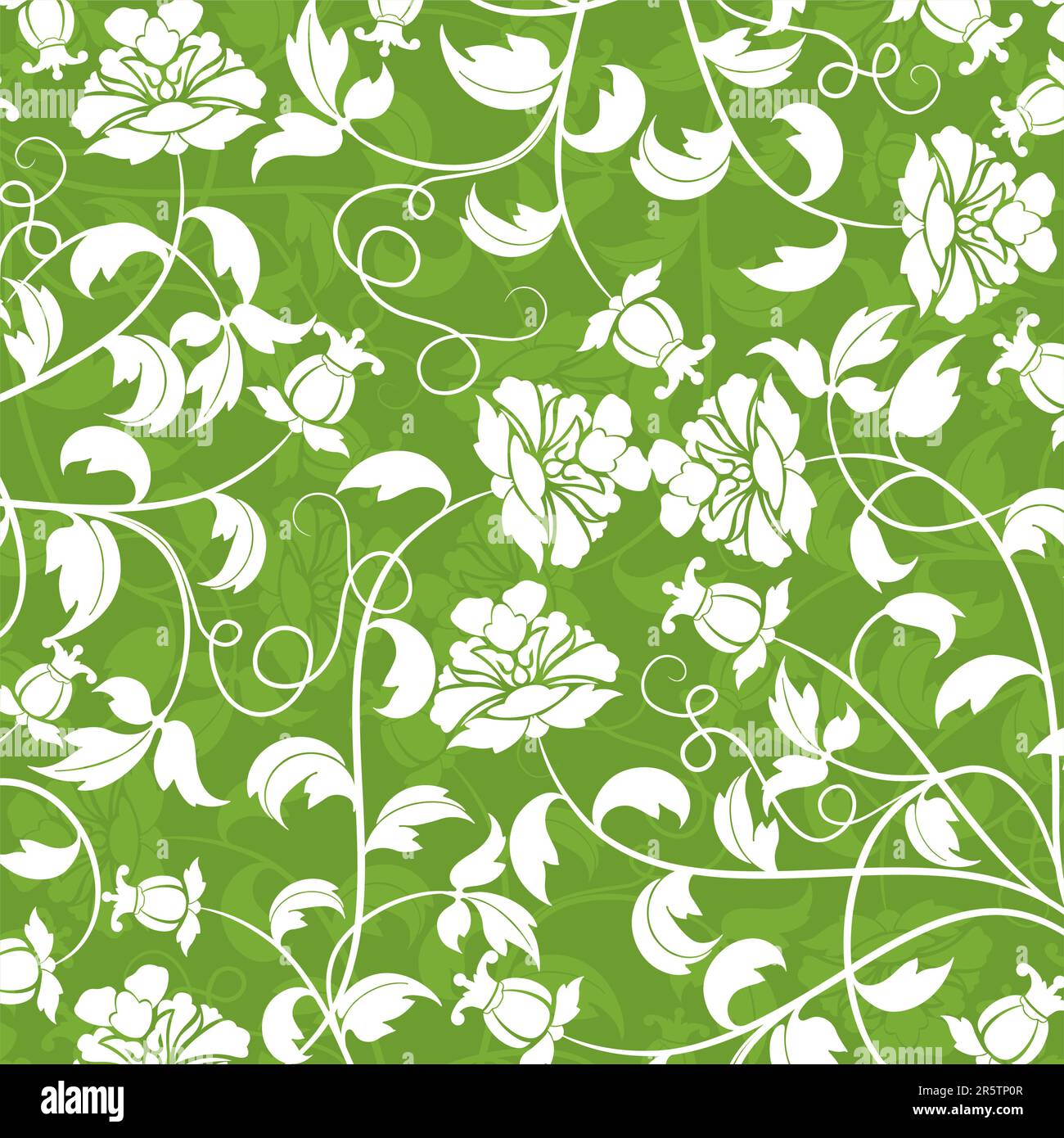 Floral pattern, vector illustration Stock Vector Image & Art - Alamy