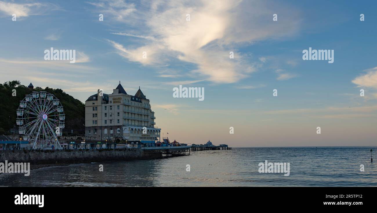 Llandudno north Wales united kingdom 02 June 2023 Grand Hotel and ...