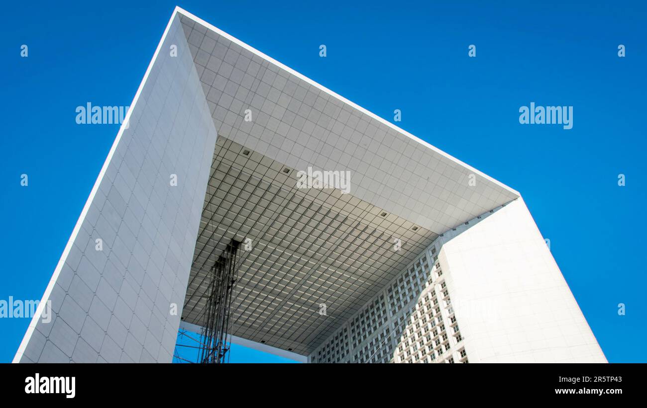 The Great Arch of Defense in Puteaux, France Stock Photo - Alamy