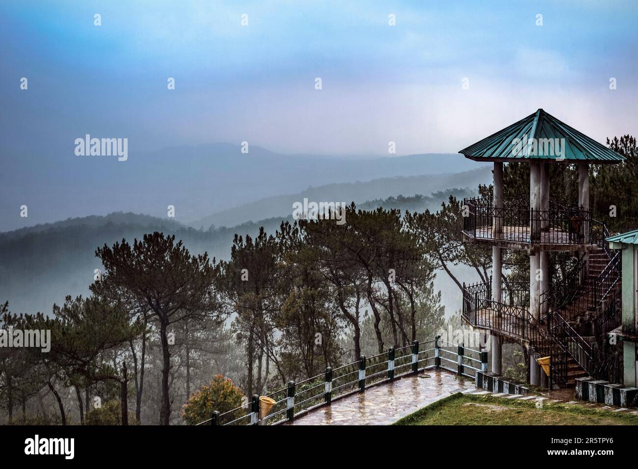 A scenic view of Shillong Peak in Meghalaya, India Stock Photo - Alamy