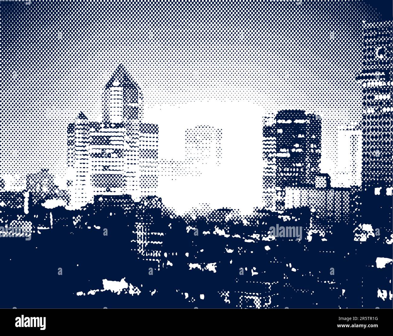 Jumble of buildings Stock Vector Images - Alamy