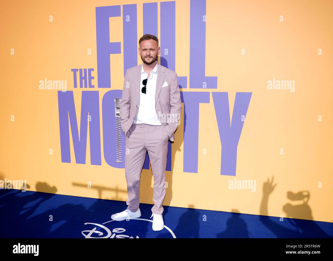 Wim Snape attending the UK premiere for The Full Monty at The Leadmill ...