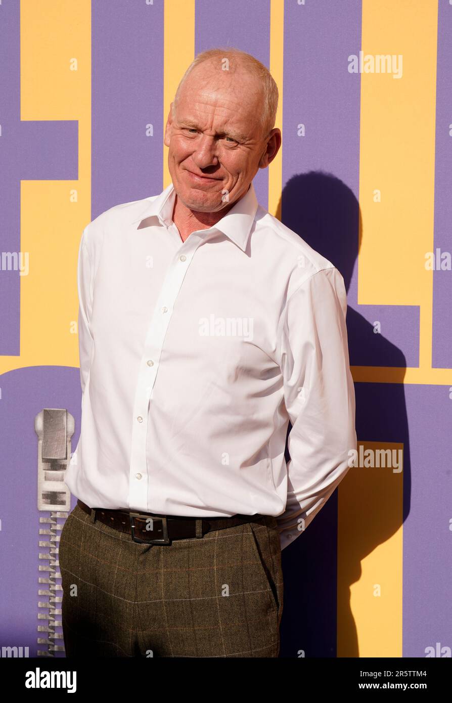 Steve Huison attending the UK premiere for The Full Monty at The ...