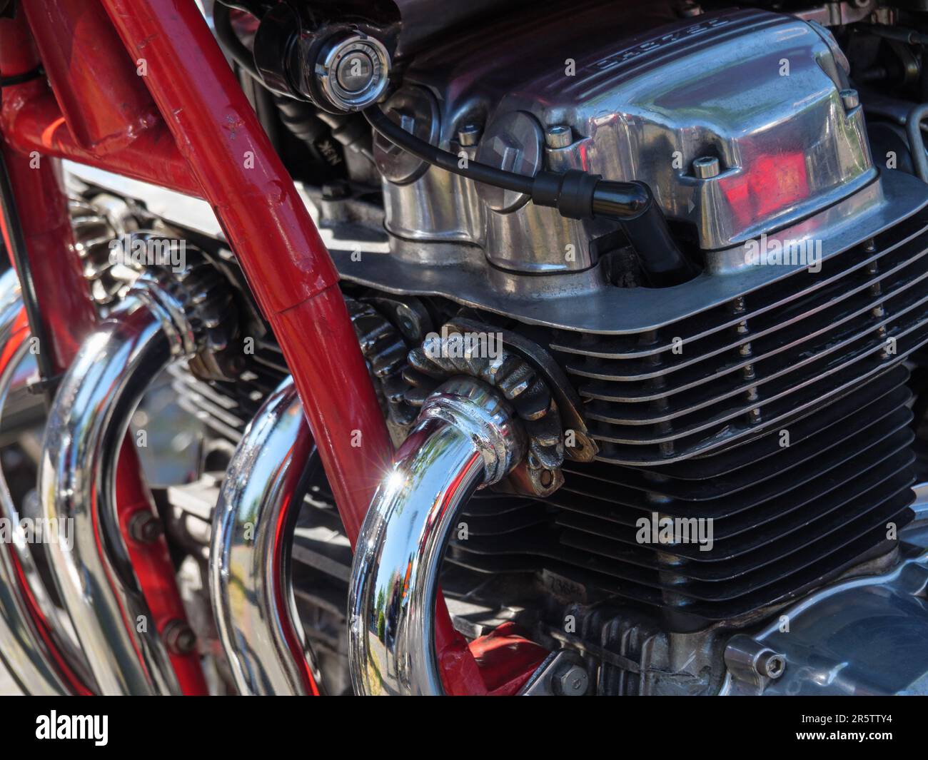 old motorcycles in germany Stock Photo - Alamy