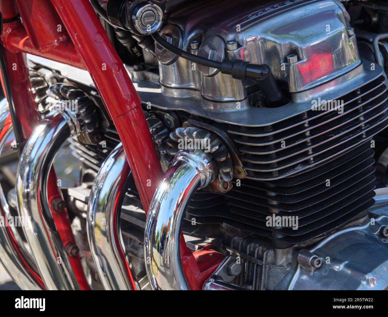 old motorcycles in germany Stock Photo - Alamy