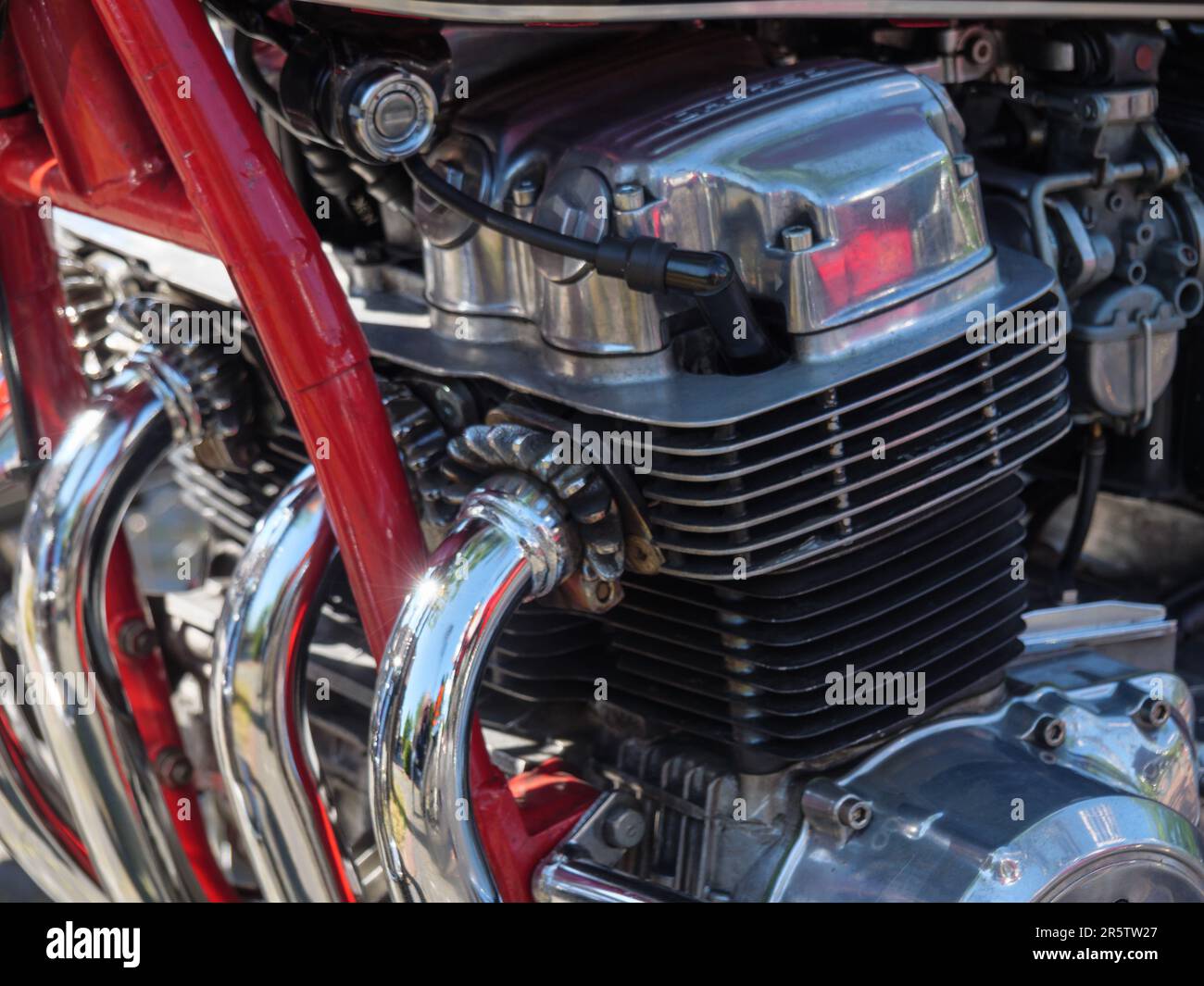 old motorcycles in germany Stock Photo - Alamy