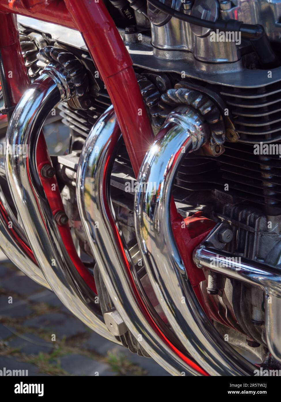 old motorcycles in germany Stock Photo - Alamy