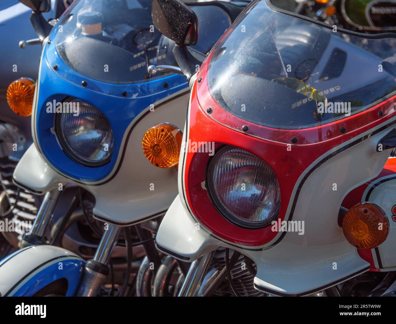 old motorcycles in germany Stock Photo - Alamy