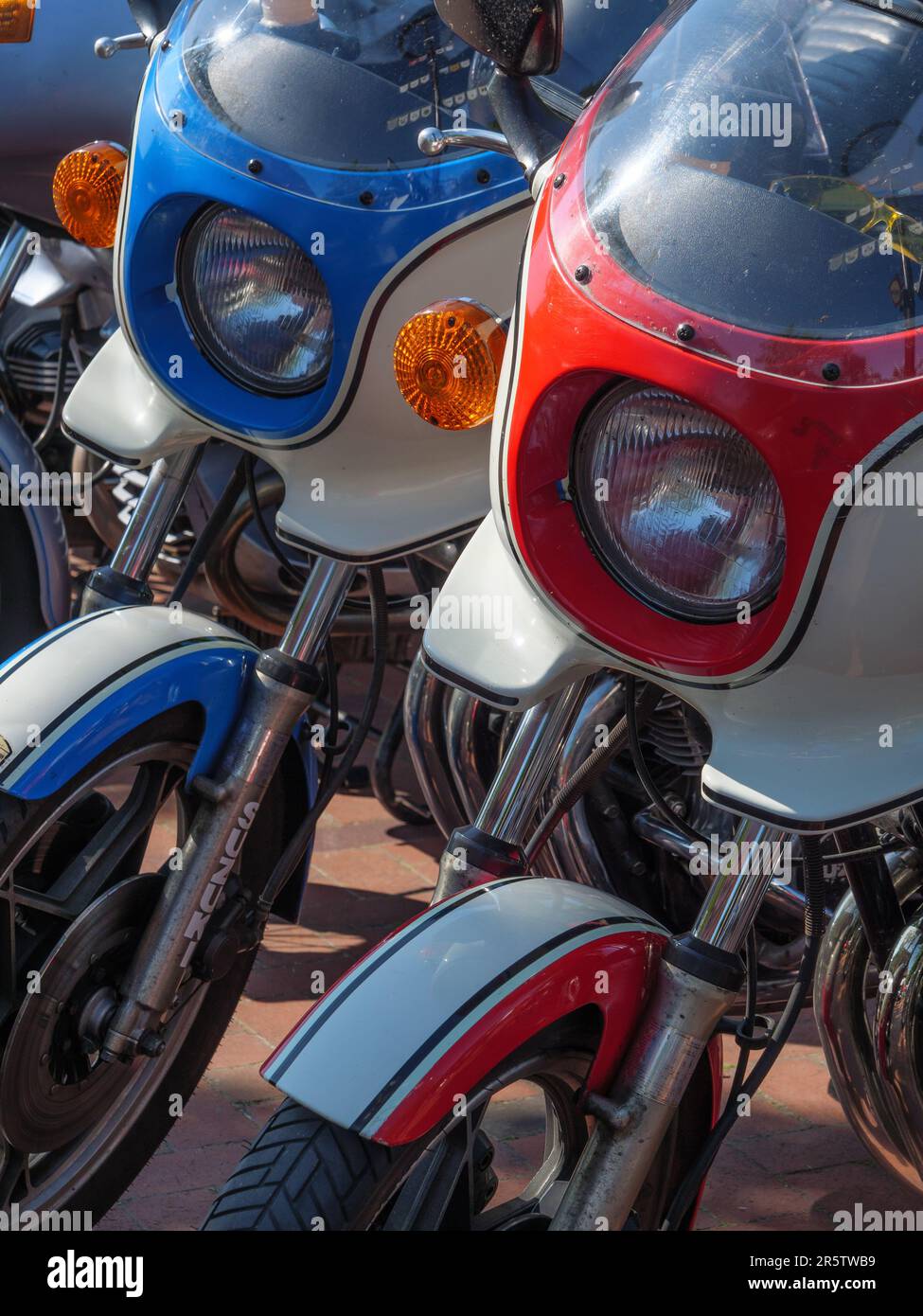 old motorcycles in germany Stock Photo - Alamy