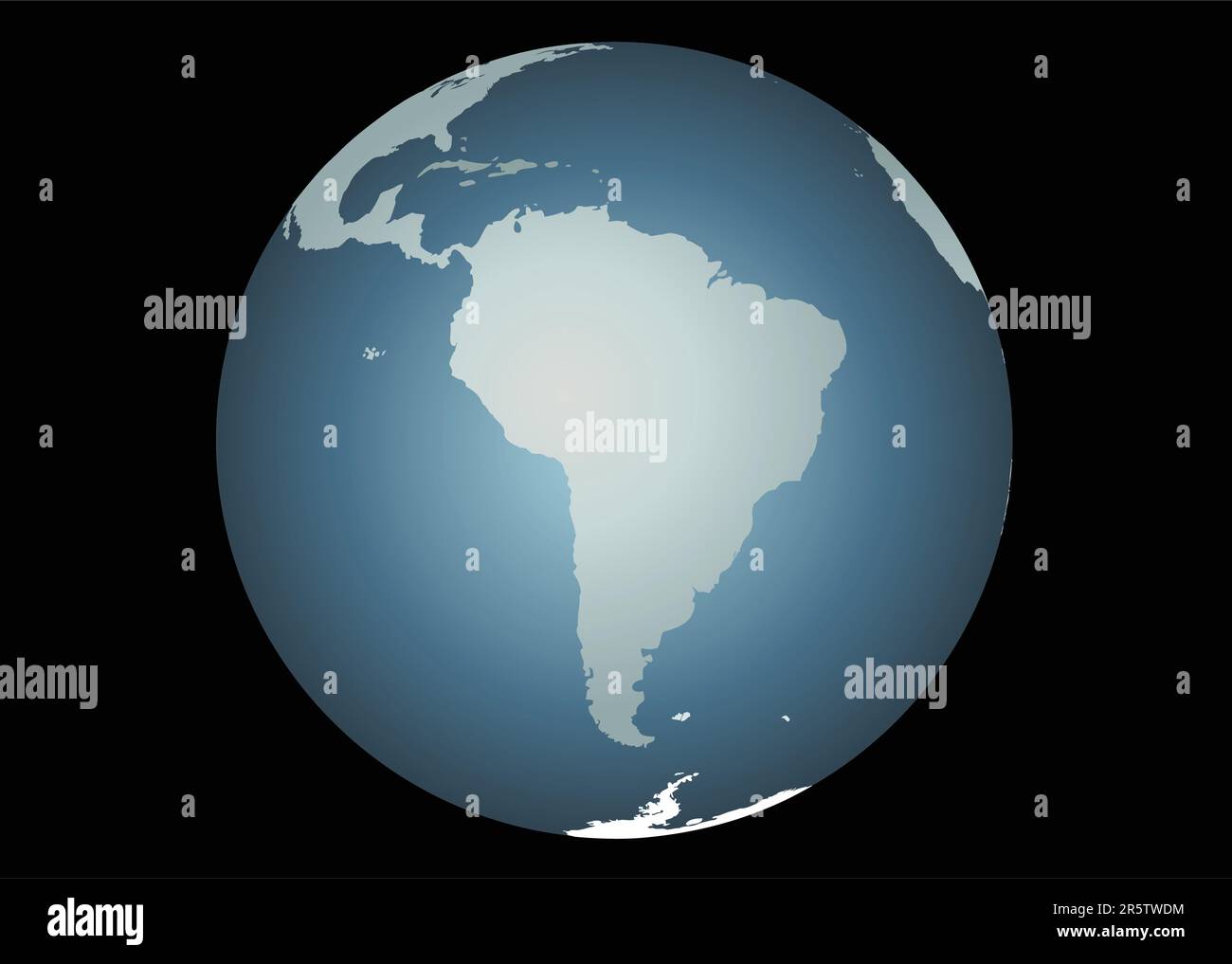Map of chile argentina the falklands Stock Vector Images - Alamy