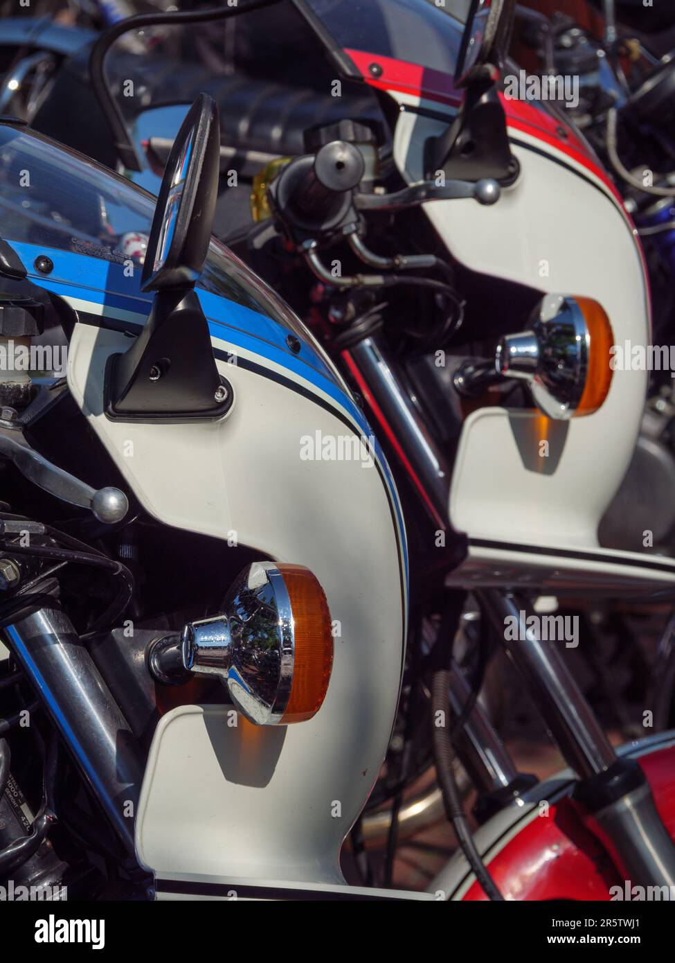 old motorcycles in germany Stock Photo - Alamy