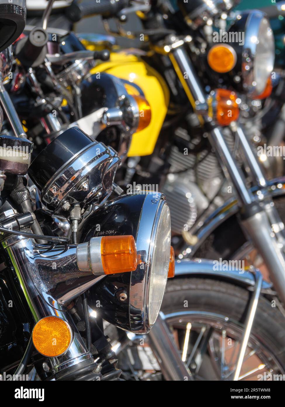old motorcycles in germany Stock Photo - Alamy