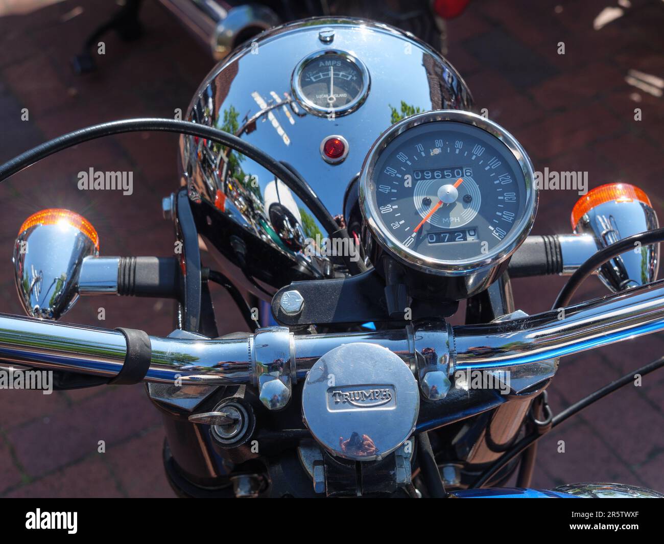 old motorcycles in germany Stock Photo - Alamy