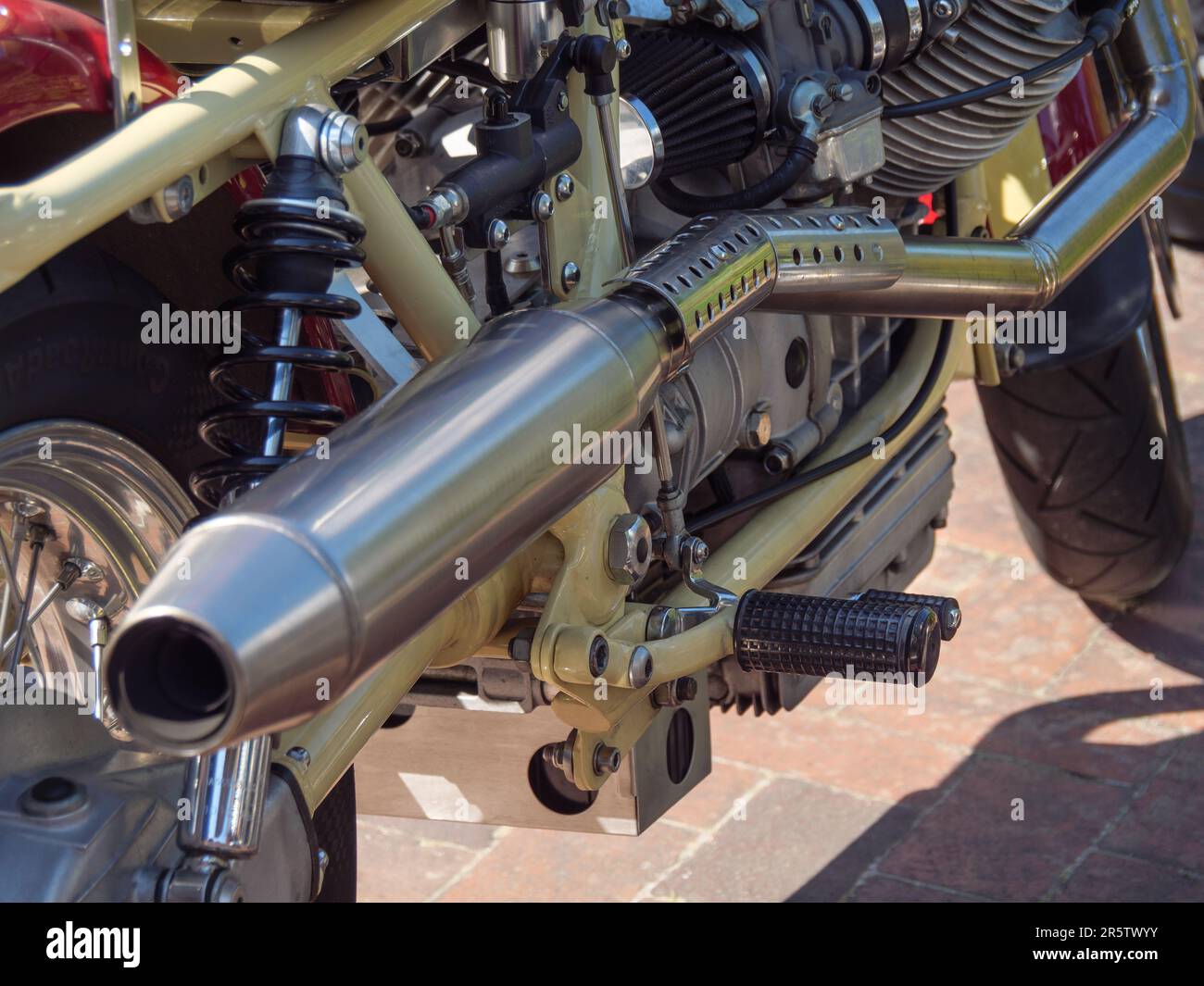 old motorcycles in germany Stock Photo - Alamy