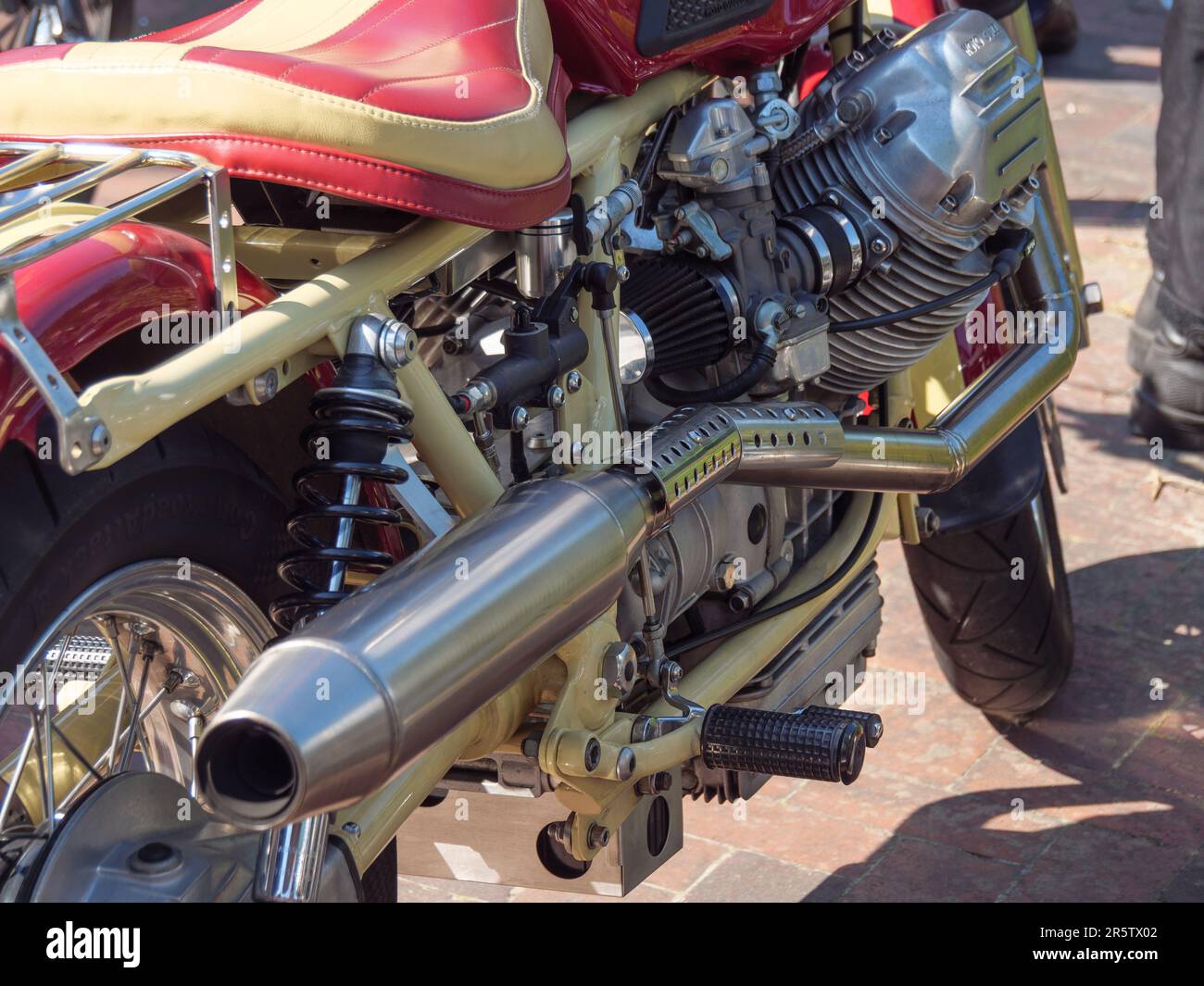 old motorcycles in germany Stock Photo - Alamy