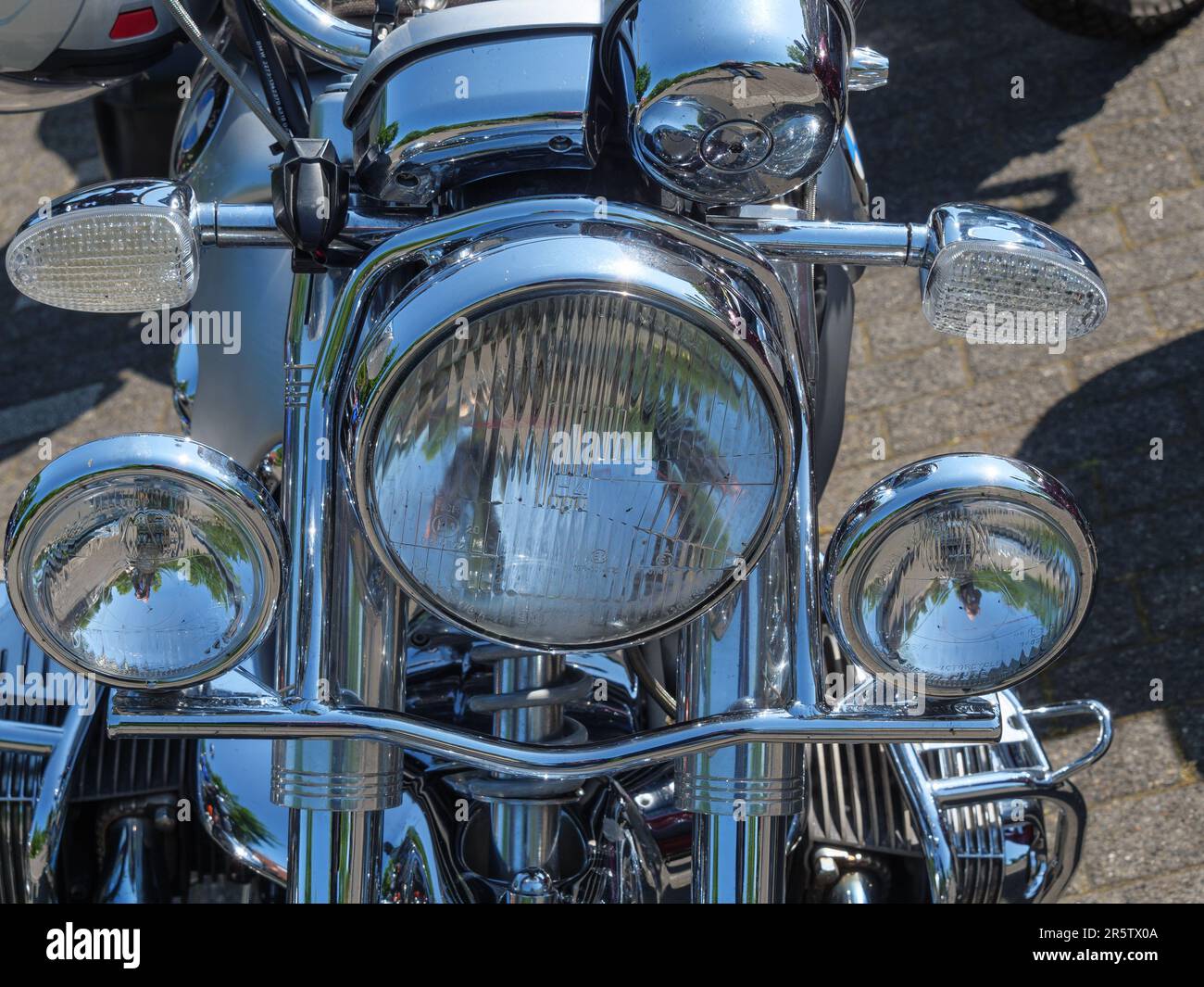 old motorcycles in germany Stock Photo - Alamy