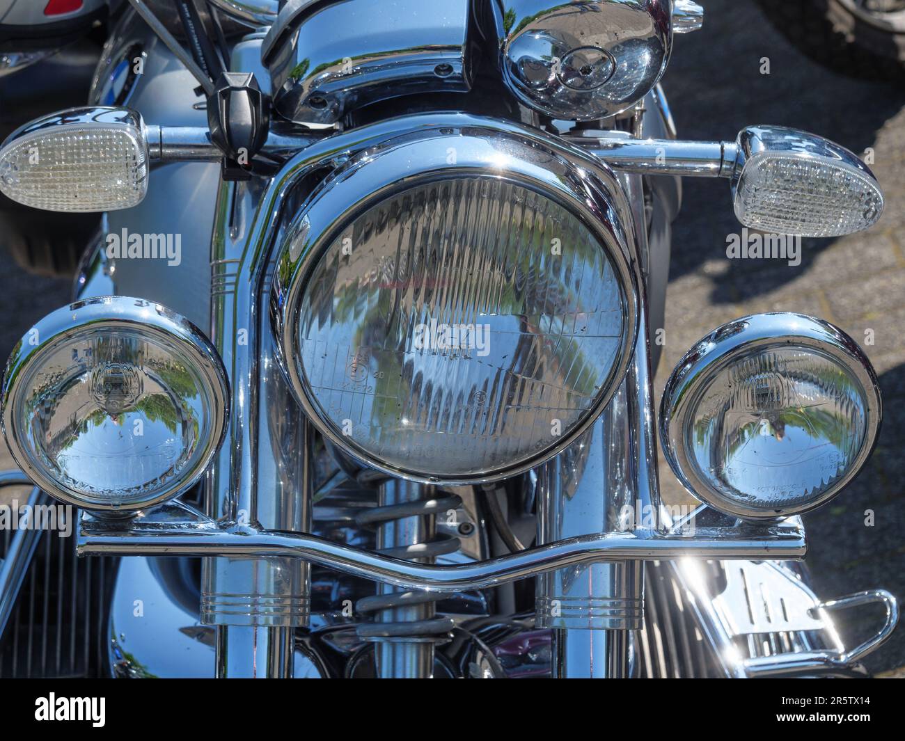 old motorcycles in germany Stock Photo - Alamy