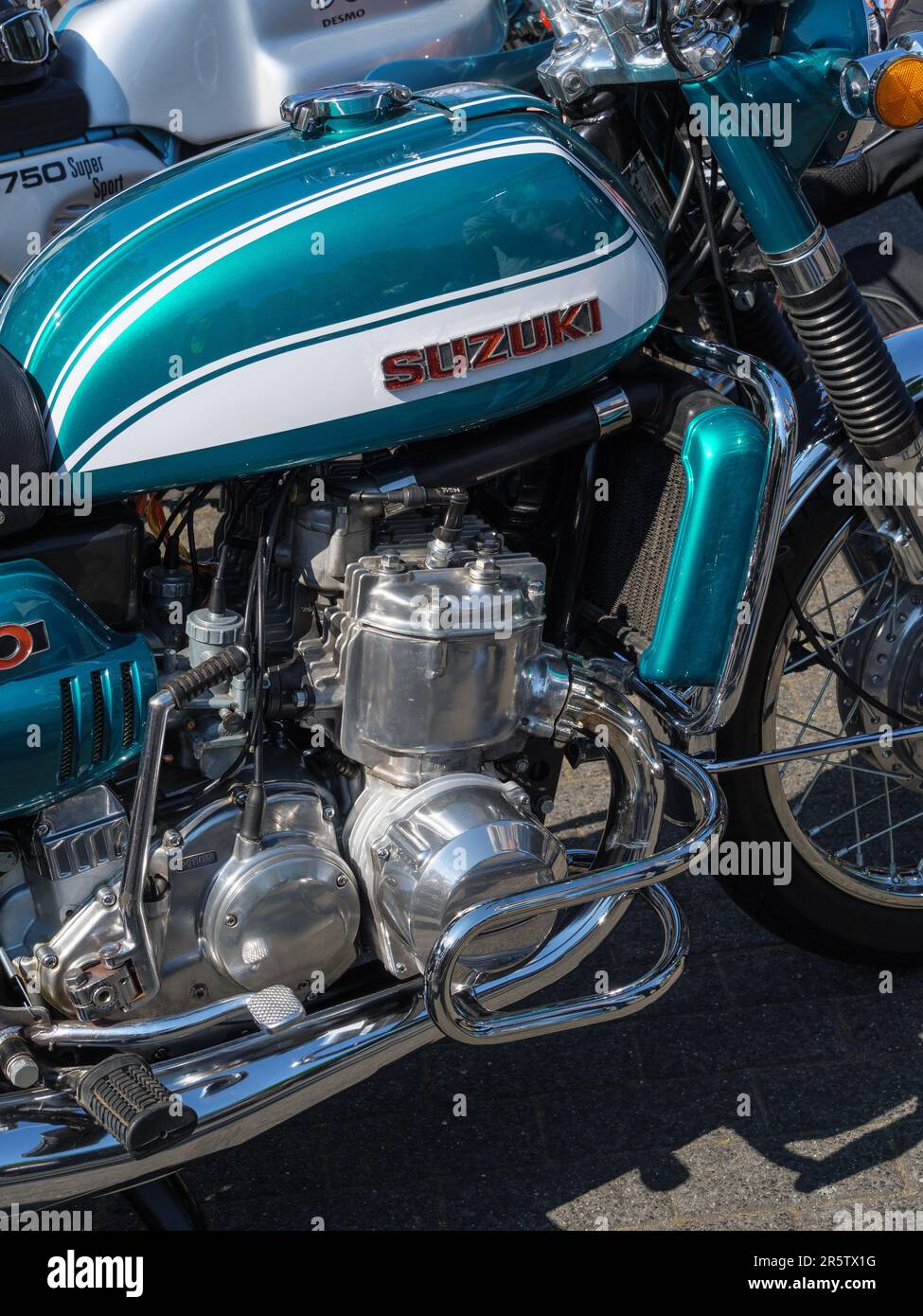 old motorcycles in germany Stock Photo - Alamy