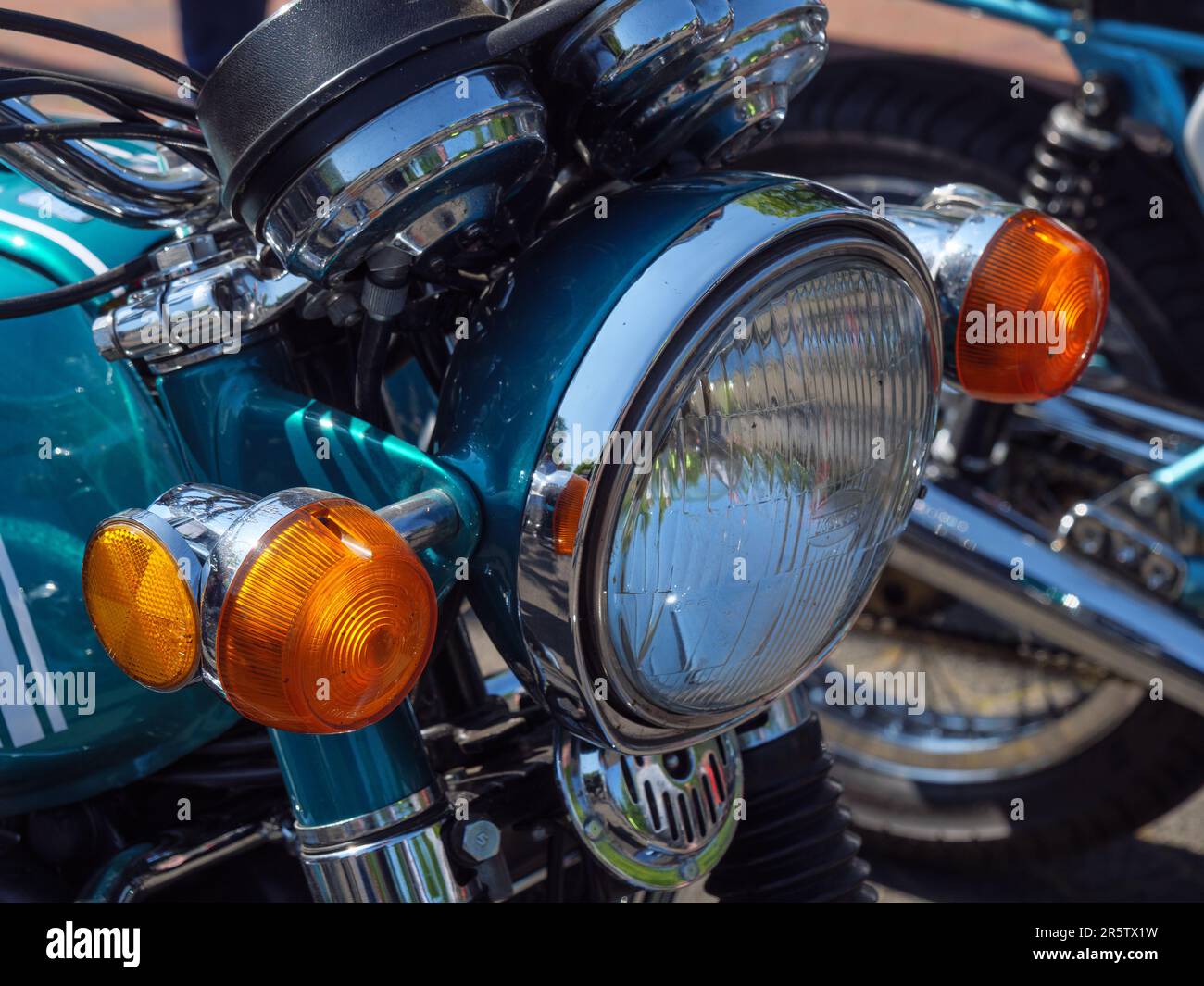 old motorcycles in germany Stock Photo - Alamy
