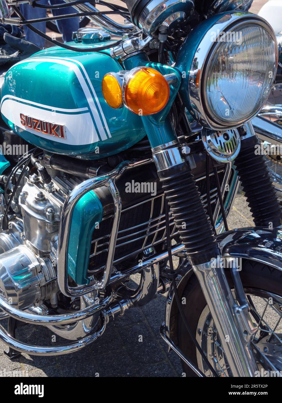 old motorcycles in germany Stock Photo - Alamy
