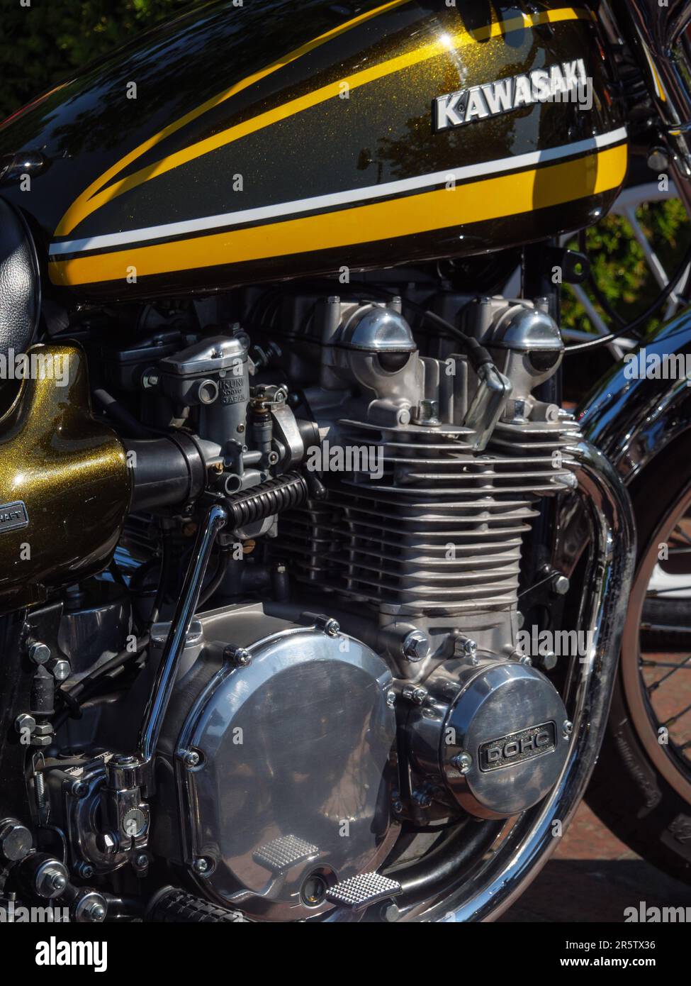 old motorcycles in germany Stock Photo - Alamy