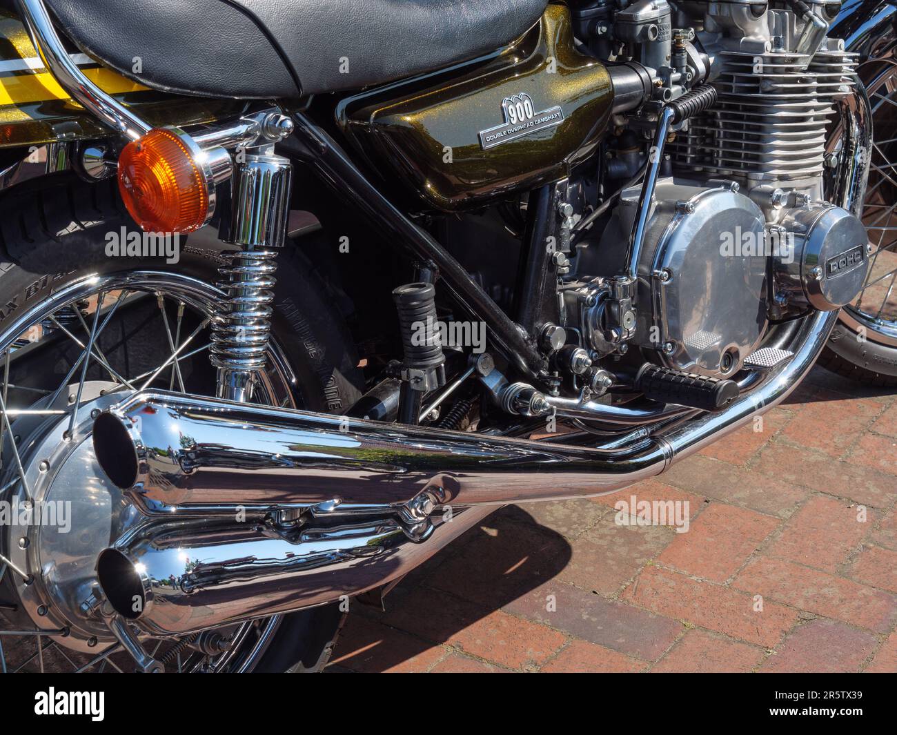 old motorcycles in germany Stock Photo - Alamy