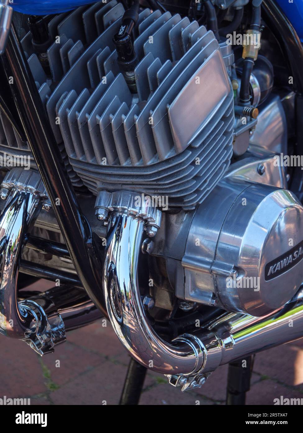 old motorcycles in germany Stock Photo - Alamy