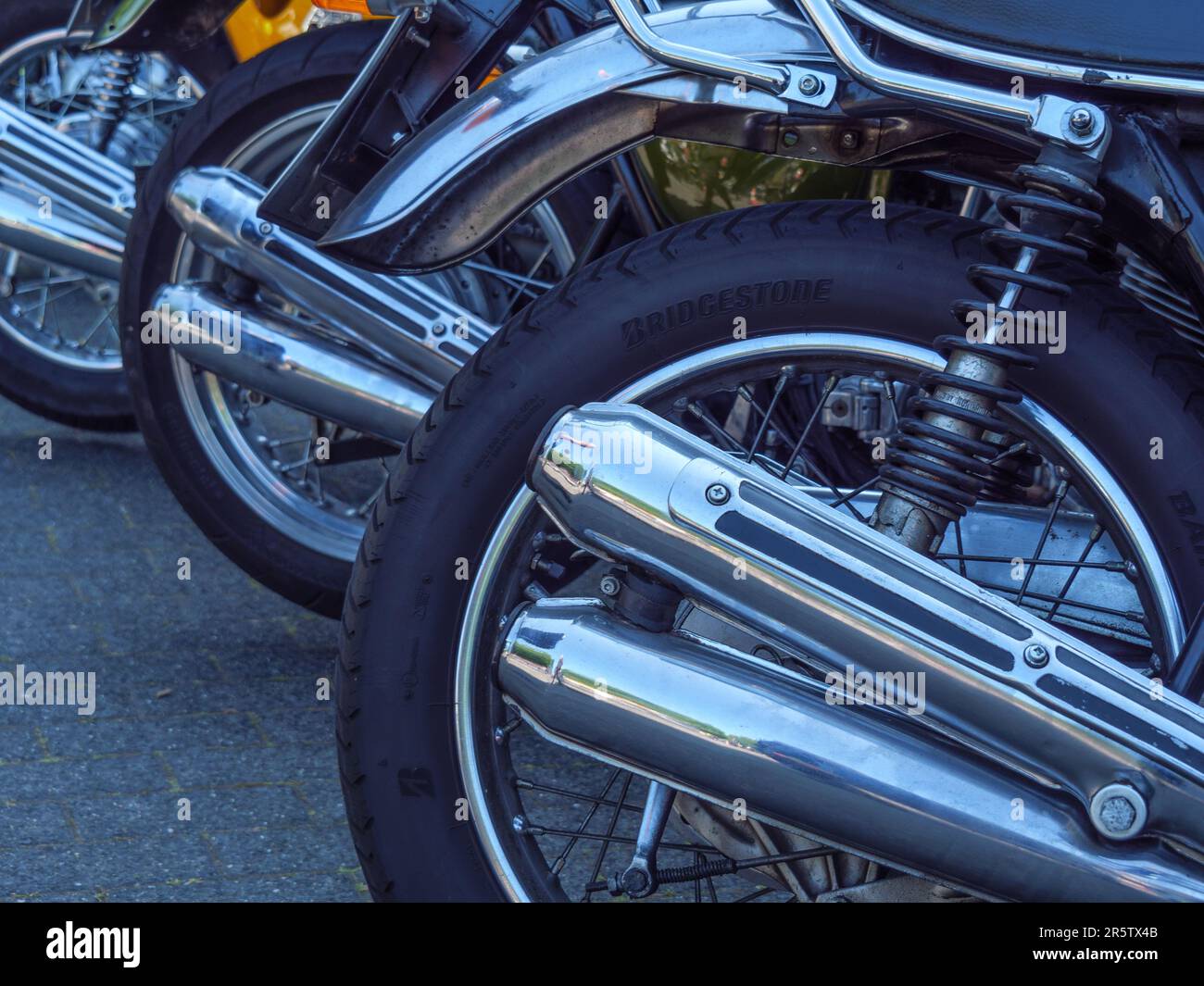 old motorcycles in germany Stock Photo - Alamy