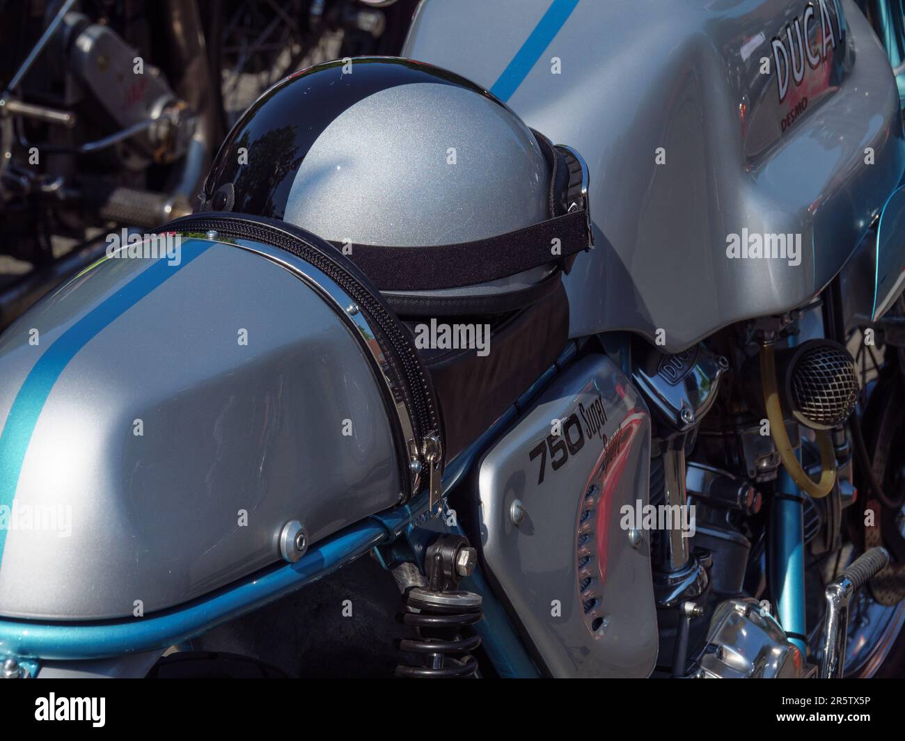old motorcycles in germany Stock Photo - Alamy
