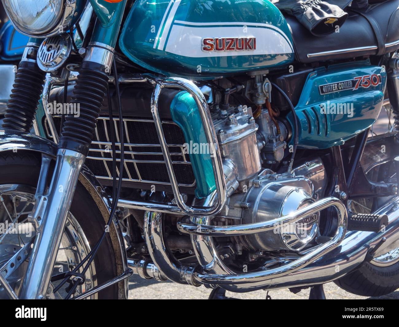 old motorcycles in germany Stock Photo - Alamy