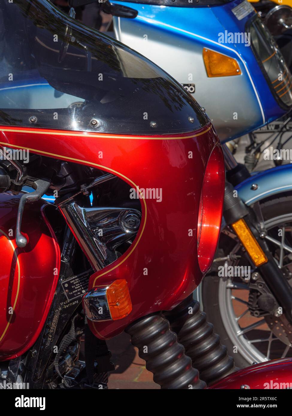 old motorcycles in germany Stock Photo - Alamy